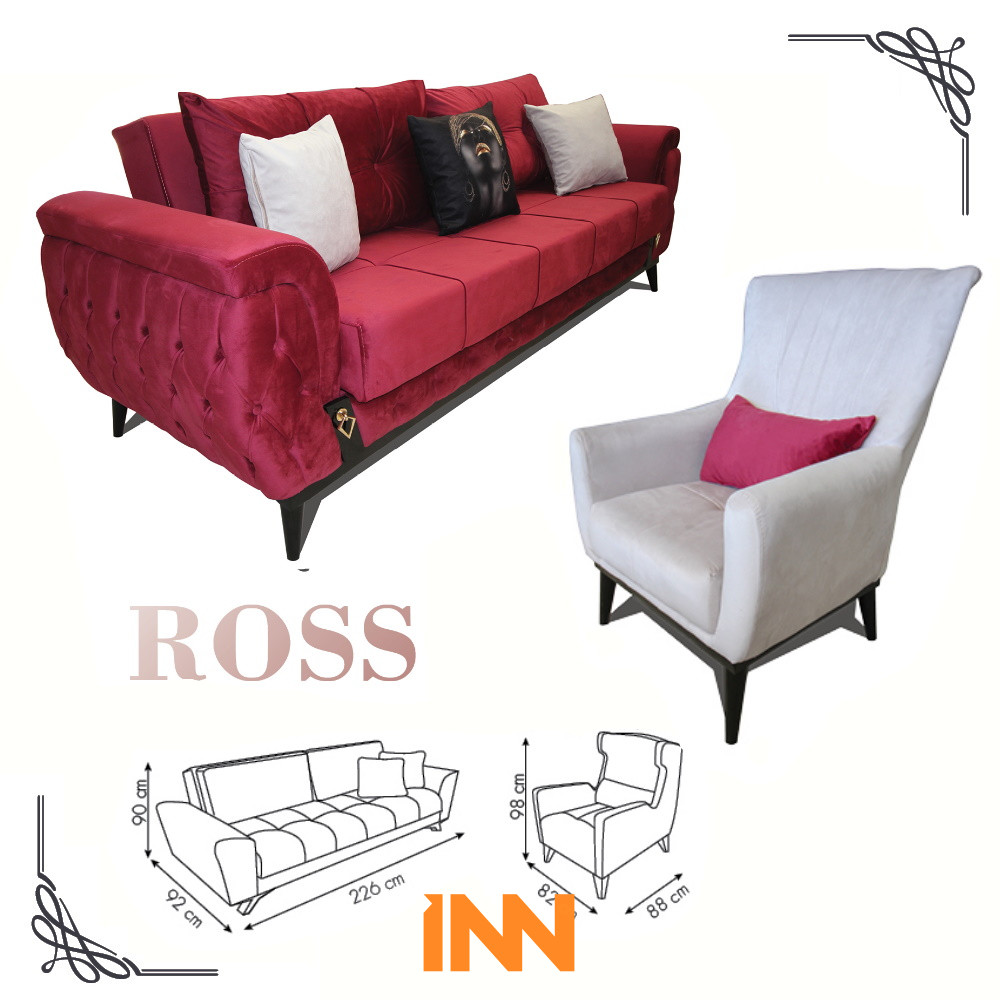 ROSS SOFA SET PIECE LIVING ROOM CHAIR FOR HOME FROM FACTORY WHOLESALE